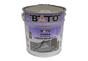 Farba polyvinylová, hnedá RAL8017 satin 6,3kg (5L)