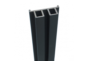 Hliníková lišta pre dekor. panel 1750mm antracit