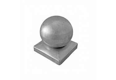 Krytka na stĺpik s guľou 60x60, D60, t0,6mm